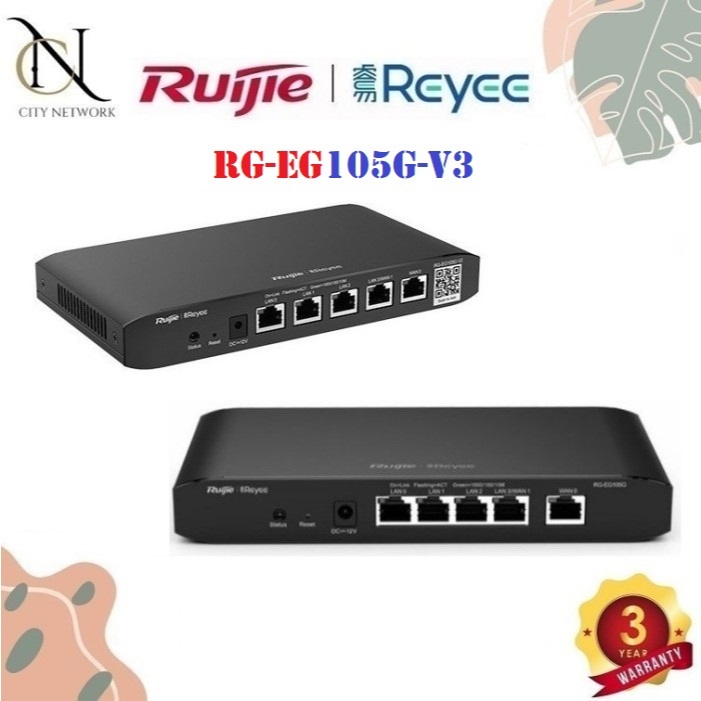 Jual Ruijie Reyee RG-EG105G V3 EG105G Series Cloud Managed Router | Shopee Indonesia