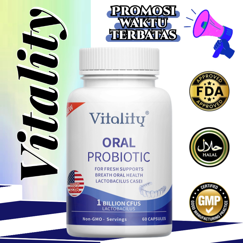 Jual Suplemen Probiotik Oral Untuk Bau Mulut, Radang, Kerusakan Gigi ...