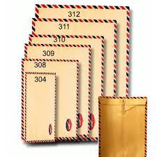 Jual AMPLOP AIRMAIL COKLAT TALI / MAP TALI / MAP COKLAT / Amplop Tali ...