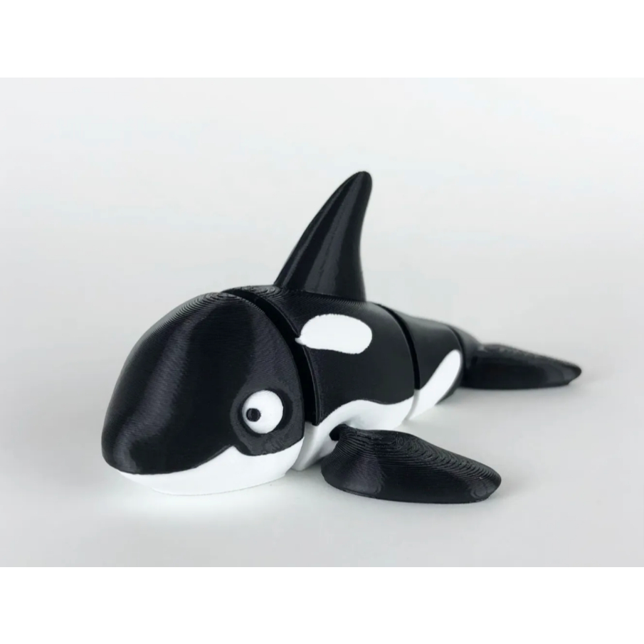 Jual Mainan Ikan Paus Orca lucu Cute Orca Articulated v2 | Shopee Indonesia