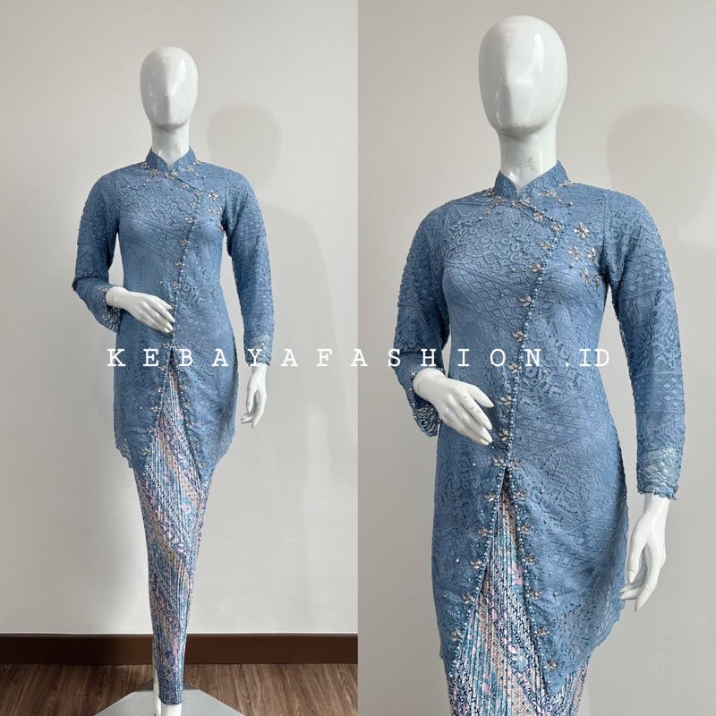 Jual Kebaya Modern/Kebaya Janggan Payet/Tunik Brokat Payet/Kebaya ...