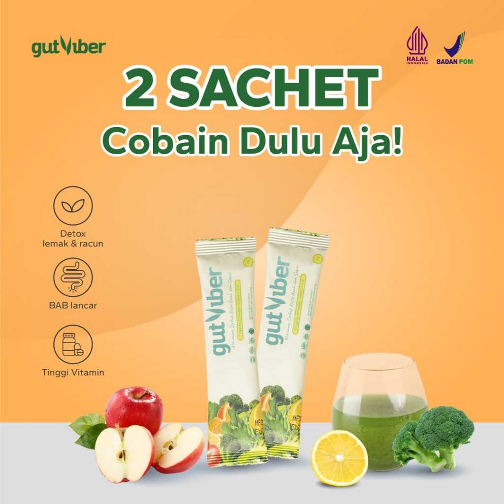 Jual GutViber - Minuman Serat | Fiber Drink | Detox Rasa Sayur dan Buah ...