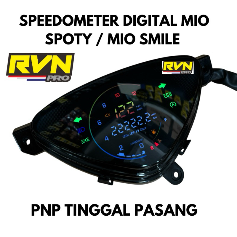 Jual SPEEDOMETER KM KILOMETER MIO DIGITAL SPIDOMETER MIO SPORTY / MIO ...