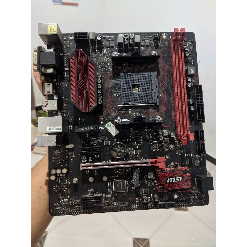 Jual mobo msi b350m gaming pro second | Shopee Indonesia
