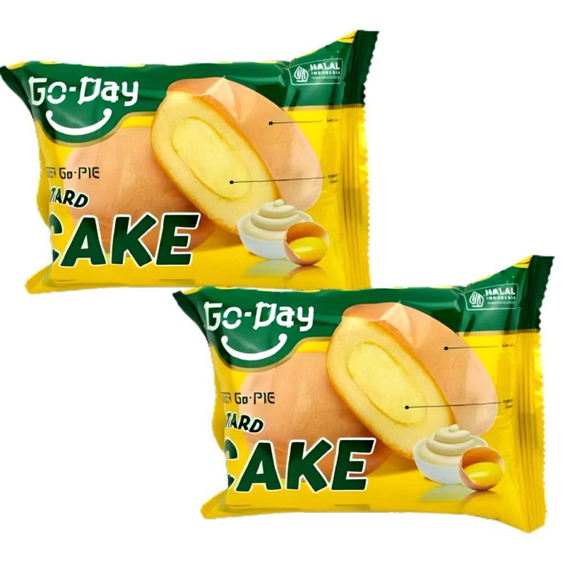 Jual [ 10 pack] GODAY GOPIE CUSTARDCAKE CEMILAN SNACK ...