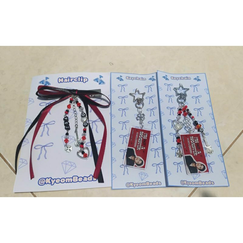 Jual READY STOCK KEYCHAIN & HAIRCLIP MONSTER DAY6 SPECIAL EDITION ...