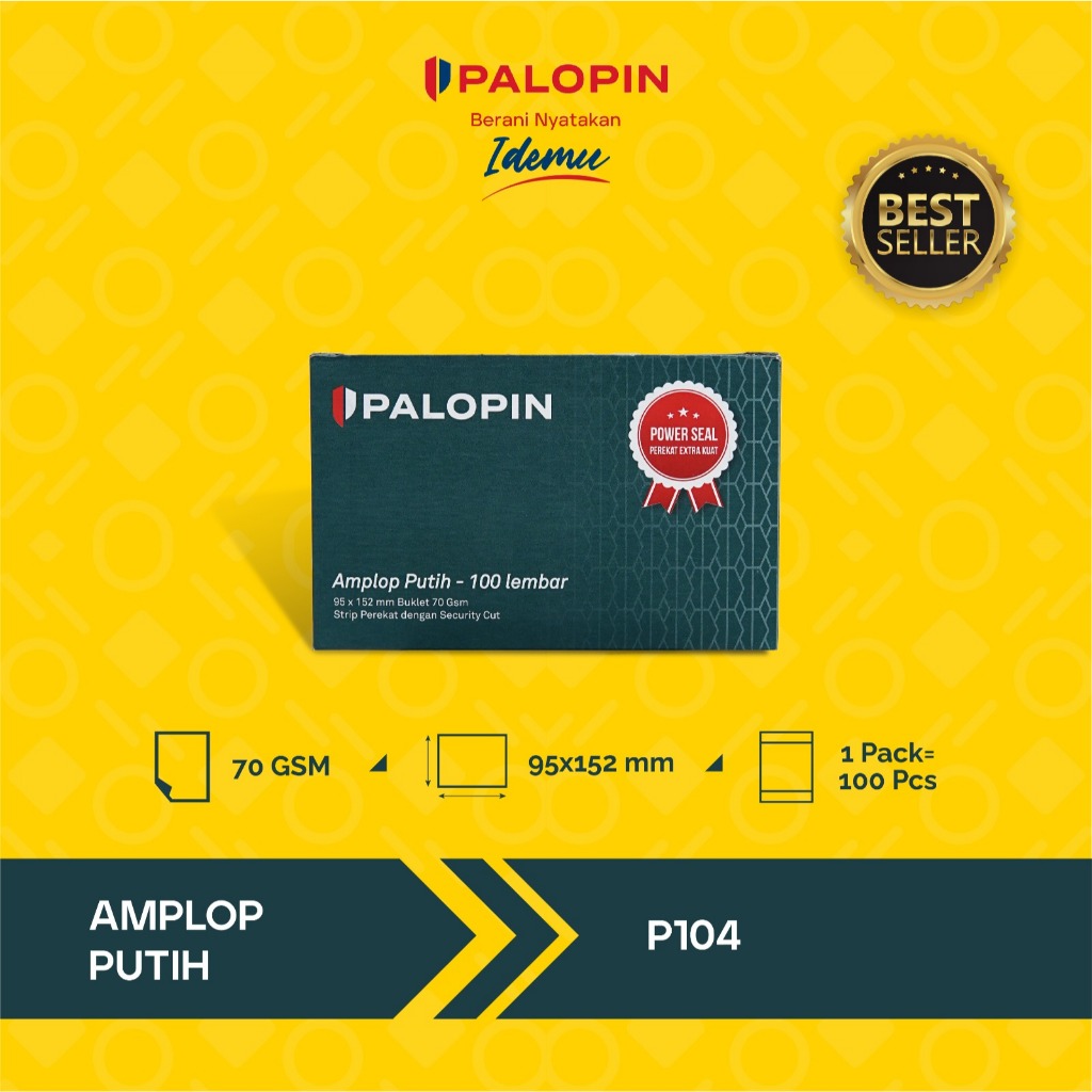 Jual Amplop Putih Palopin P104 | Shopee Indonesia