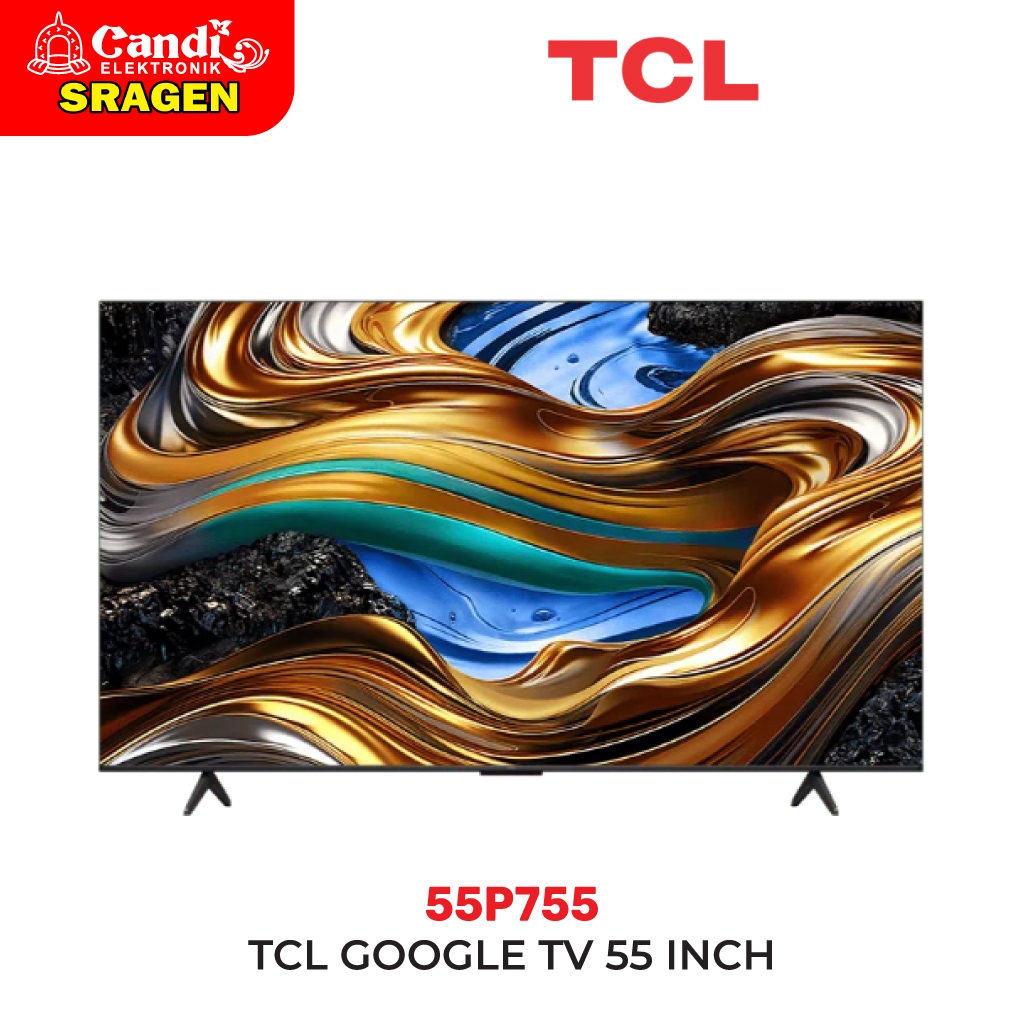 Jual TCL Smart Google TV 55 Inch 4K HDR+ - 55P755 | Shopee Indonesia