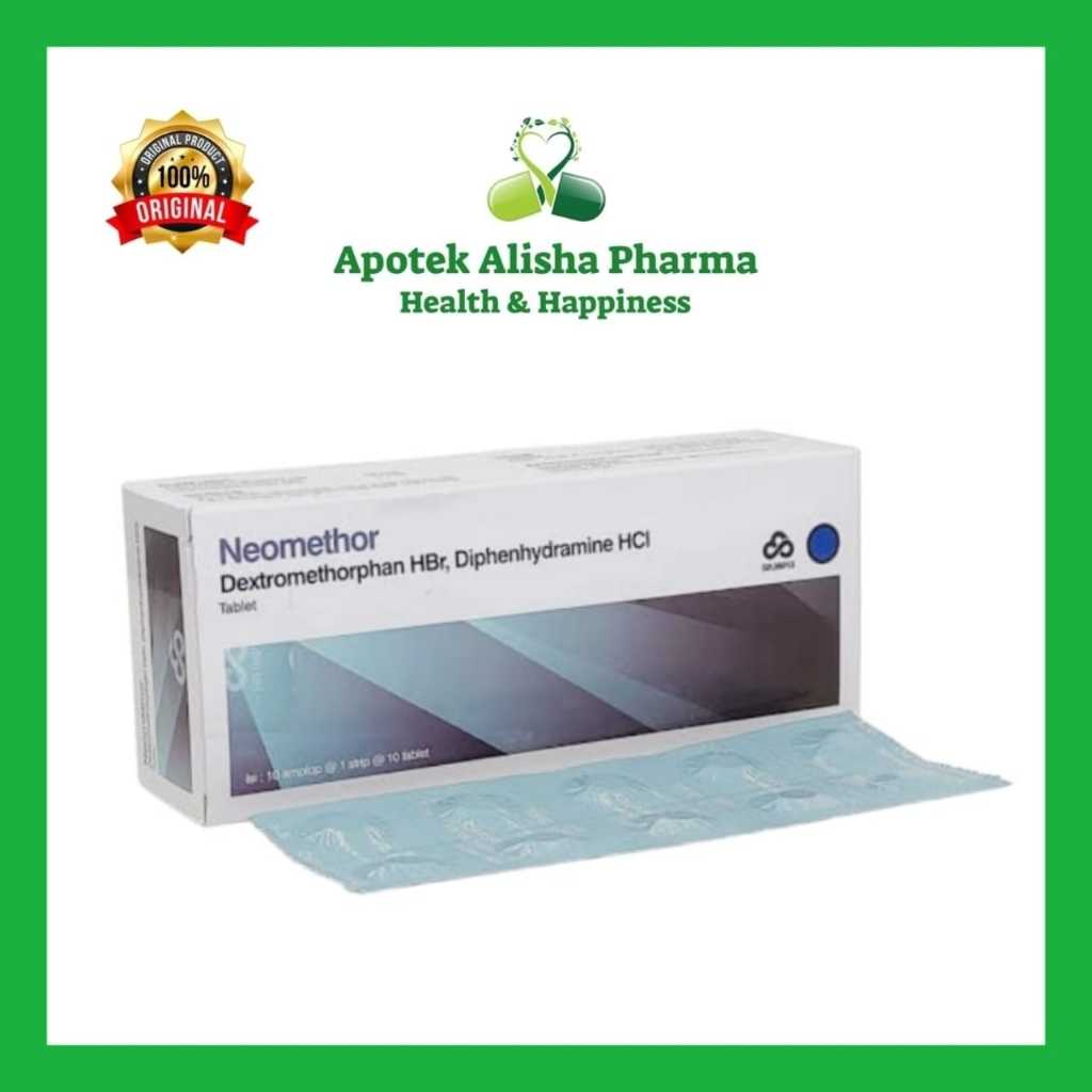 Jual Neomethor Tablet Per Strip 10 Kaplet - Neometor Erlimpex | Shopee ...