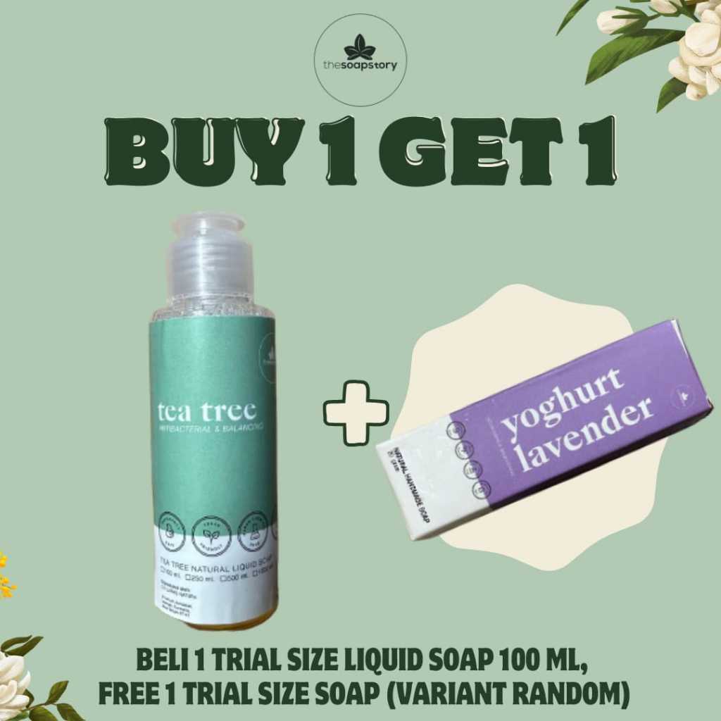 Jual (FREE SABUN TRIAL SIZE) NATURAL LIQUID SOAP by THESOAPSTORY ...