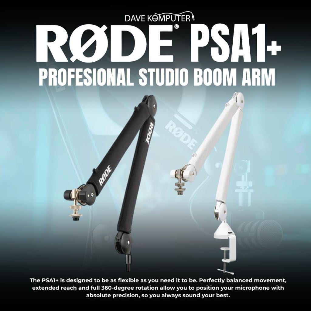 Jual RODE PSA1+ Plus Professional Studio Boom Arm | Shopee Indonesia