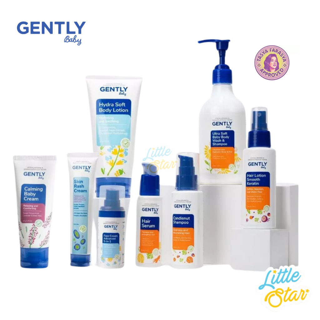 Jual Gently Calming Cream Kolik Bayi Baby Rash Lotion Hair Serum Skin ...