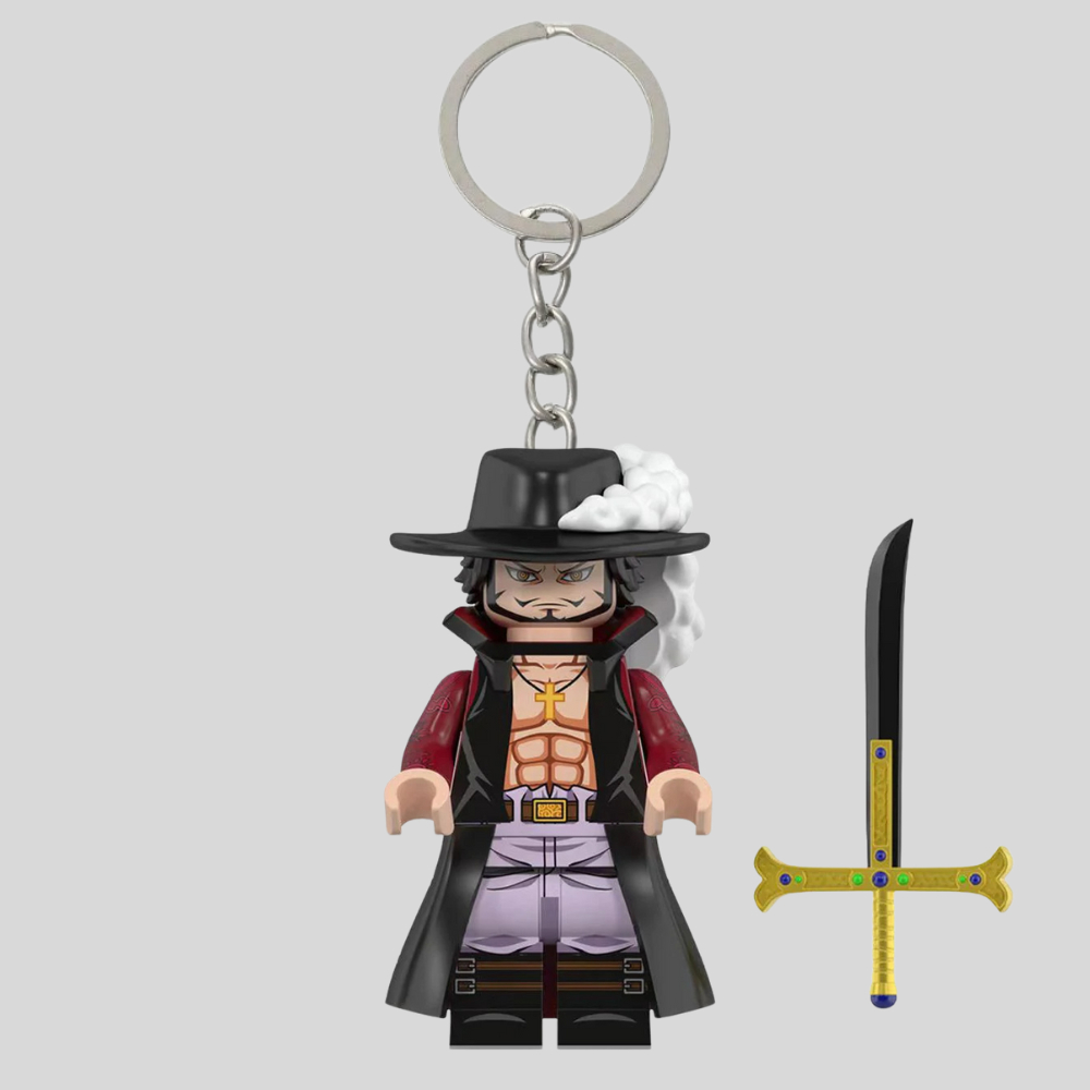 Jual Dracule Mihawk LEGO Keychain | Gantungan Kunci LEGO Dracule Mihawk ...