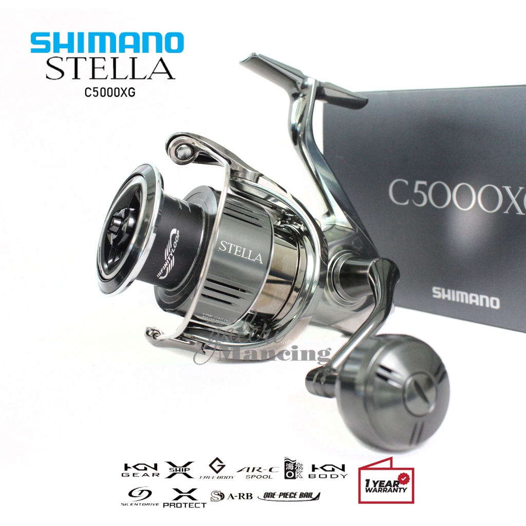 Jual REEL SHIMANO STELLA 1000 - 2500HG - C3000 - C3000XG - 4000XG FK ...