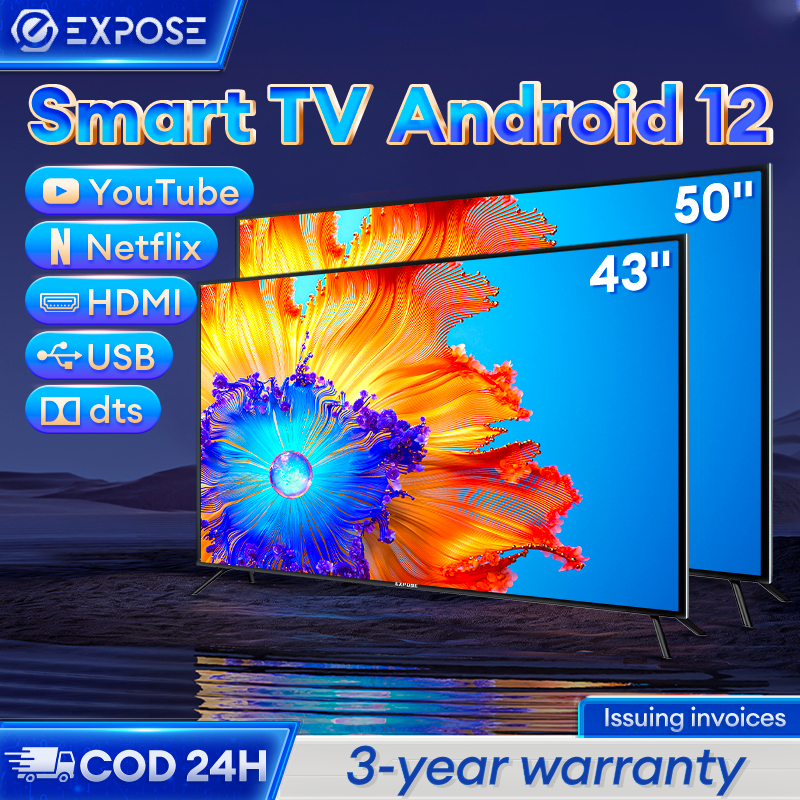 Jual TV Android 43 inch Smart TV 43 inch 4K Android 12.0 OS HDMI/USB ...