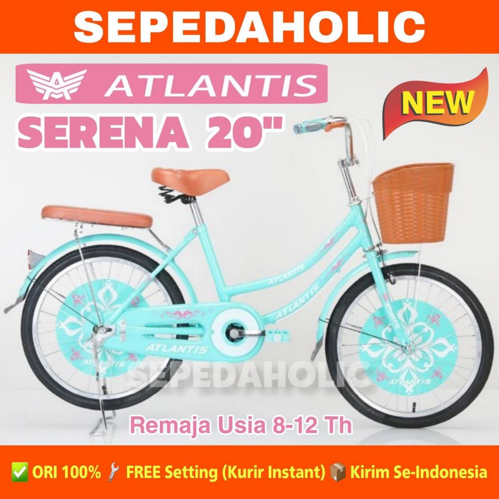 Jual Sepeda Anak Remaja Perempuan ATLANTIS SERENA 95L BNB AURORA VELION ...