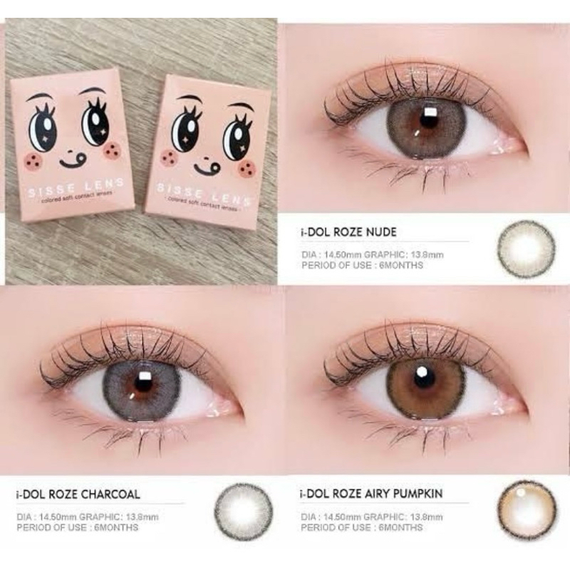 Jual Soflen Idol Roze 14.5mm Normal | Shopee Indonesia