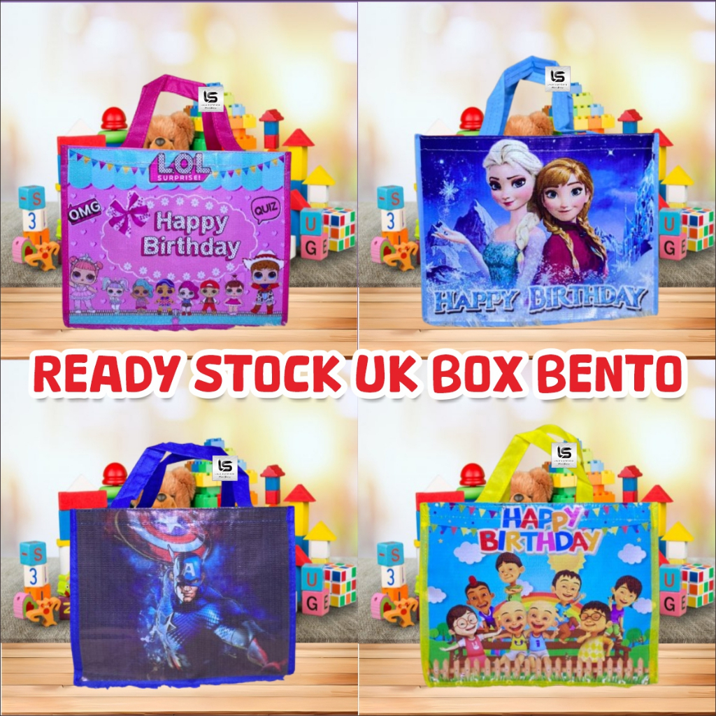 Jual TAS READY STOCK MUAT KOTAK BENTO/TAS ULTAH/TAS ULTAH BENTO/TAS ...
