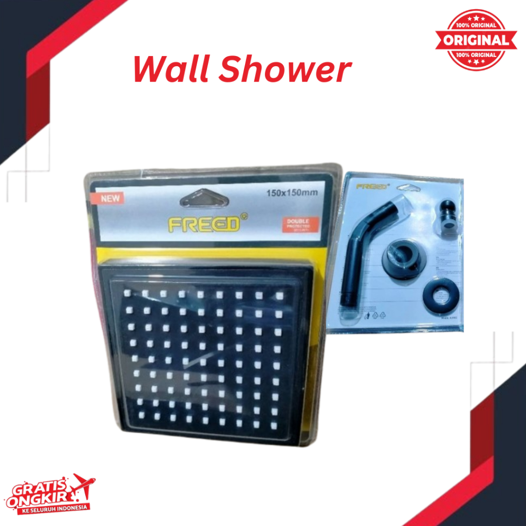 Jual WALL SHOWER SHOWER TEMBOK SHOWER DINDING KAMAR MANDI FREED ...