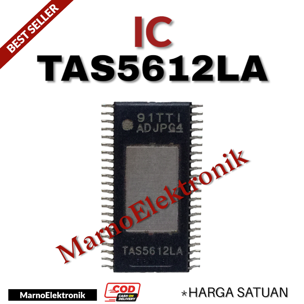 Jual IC TAS5612LA TAS 5612LA TAS5612 TAS 5612 LA ASLI ORIGINAL ORI ...