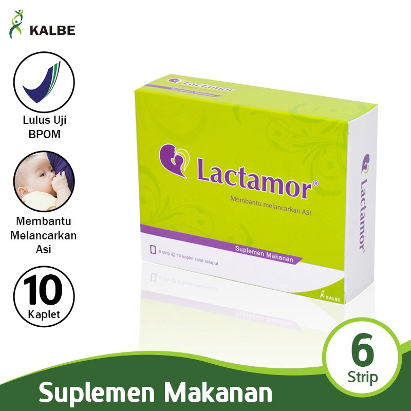 Jual Lactamor 60 tablet - Melancarkan ASI | Shopee Indonesia