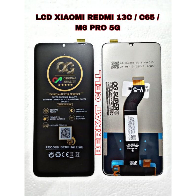 Jual LCD XIAOMI REDMI 13C / C65 / M6 PRO 5G OG ORIGINAL SUPER PREMIUM ...