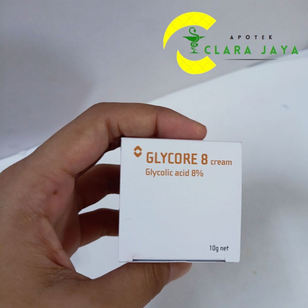 Jual GLYCORE 8% CREAM ISI 10 GRAM TUBE | Shopee Indonesia