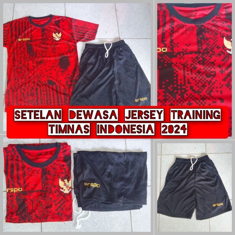 Jual Jersey Lokal Timnas Indonesia Training 2024 | Shopee Indonesia