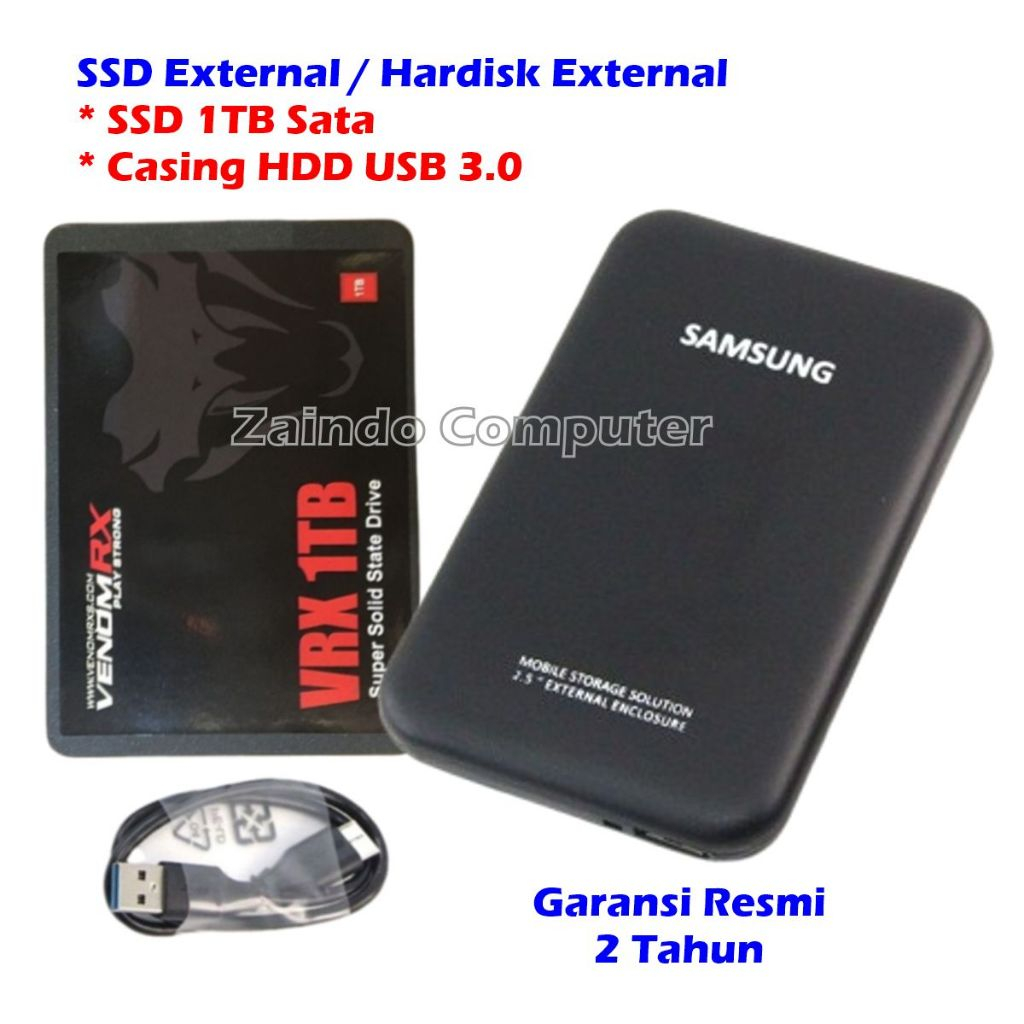 Jual SSD EXTERNAL 1TB SSD 1TB + CASING HDD 2.5 USB 3.0 HARDISK EXTERNAL 1 TB HARDISK EKSTENAL ...
