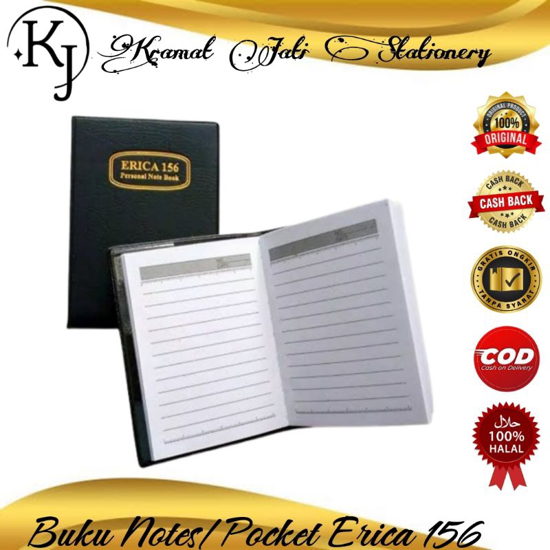 Jual Buku Notes/Pocket Erica 156 | Shopee Indonesia