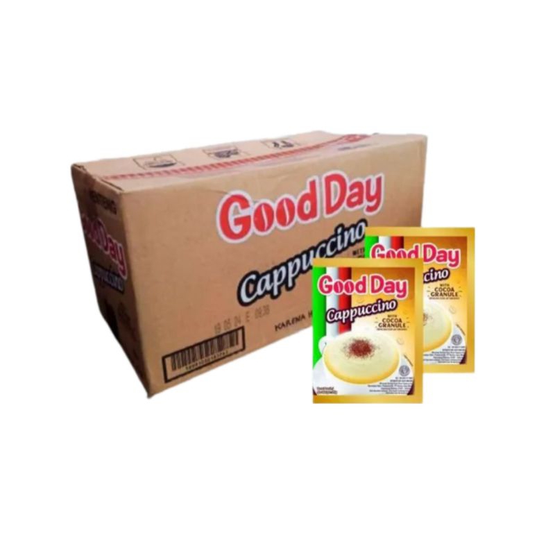 Jual Good Day Cappuccino With Cocoa Granule (1 dus/12 renceng) | Shopee ...