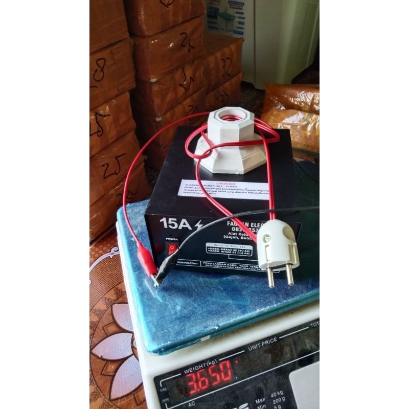 Jual pemancar arus pagar listrik kejut 4000-6000watt 10A/15A 2 output ...