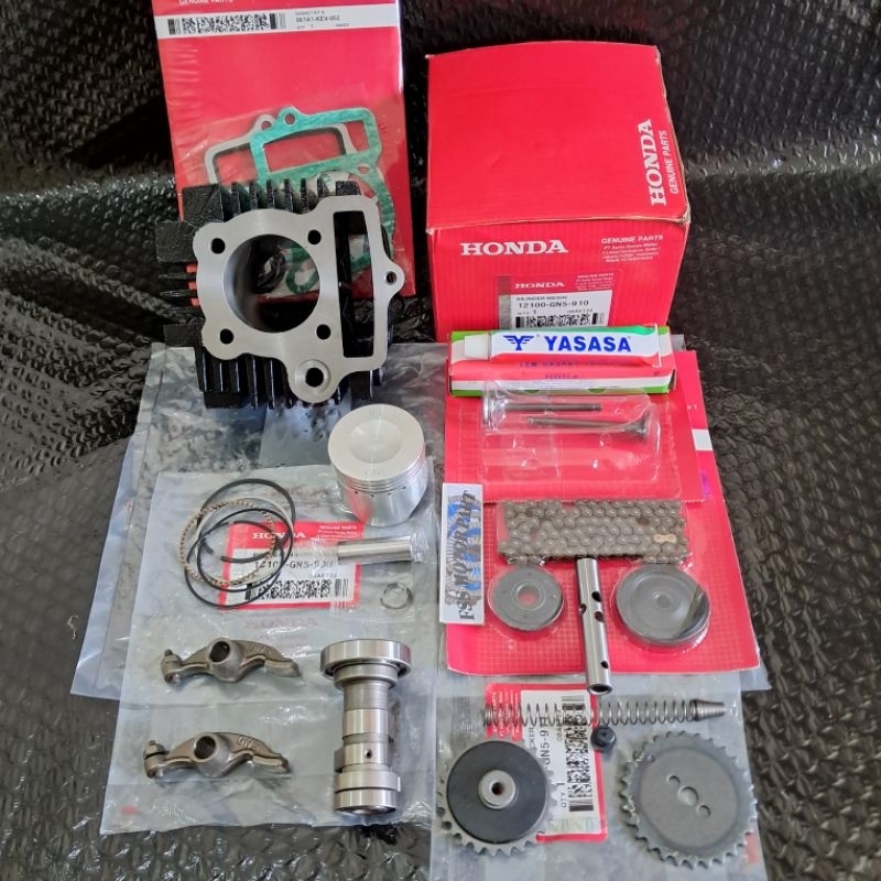 Jual Paket Blok Seher GN5 Cylinder Komplit 10 Item Honda Supra X Lama Grand Win Astrea Prima ...