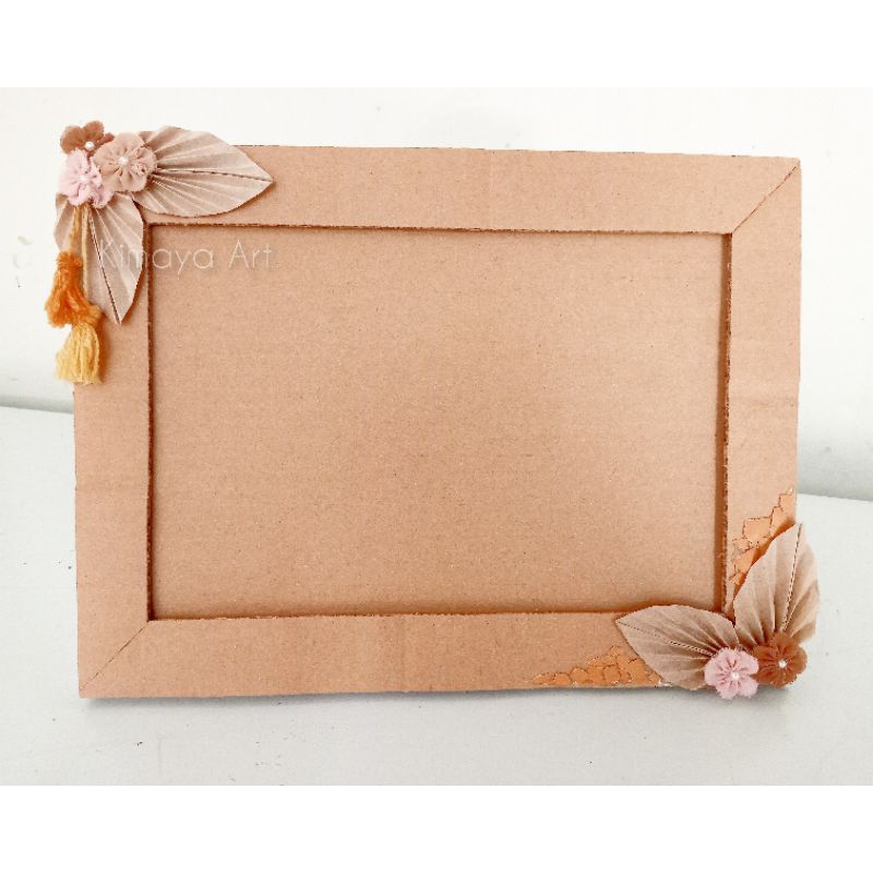 Jual Pigura Daur Ulang Kardus/Frame Estetik/Prakarya kardus | Shopee ...