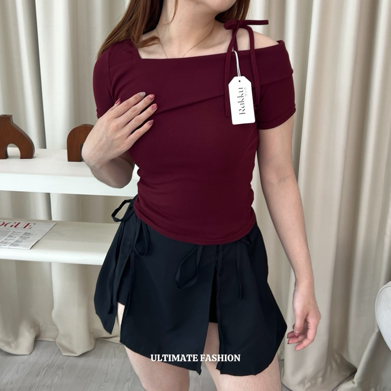 Jual Rakku Yolla Sabrina Knit Top 218 – Atasan Baju Wanita Lengan ...