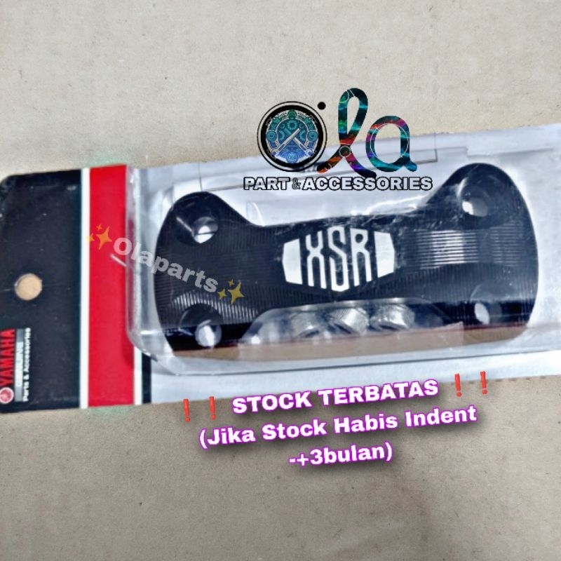 Jual Raise Lower Handle Bar dan Holder Handle Upper Black Made In ...