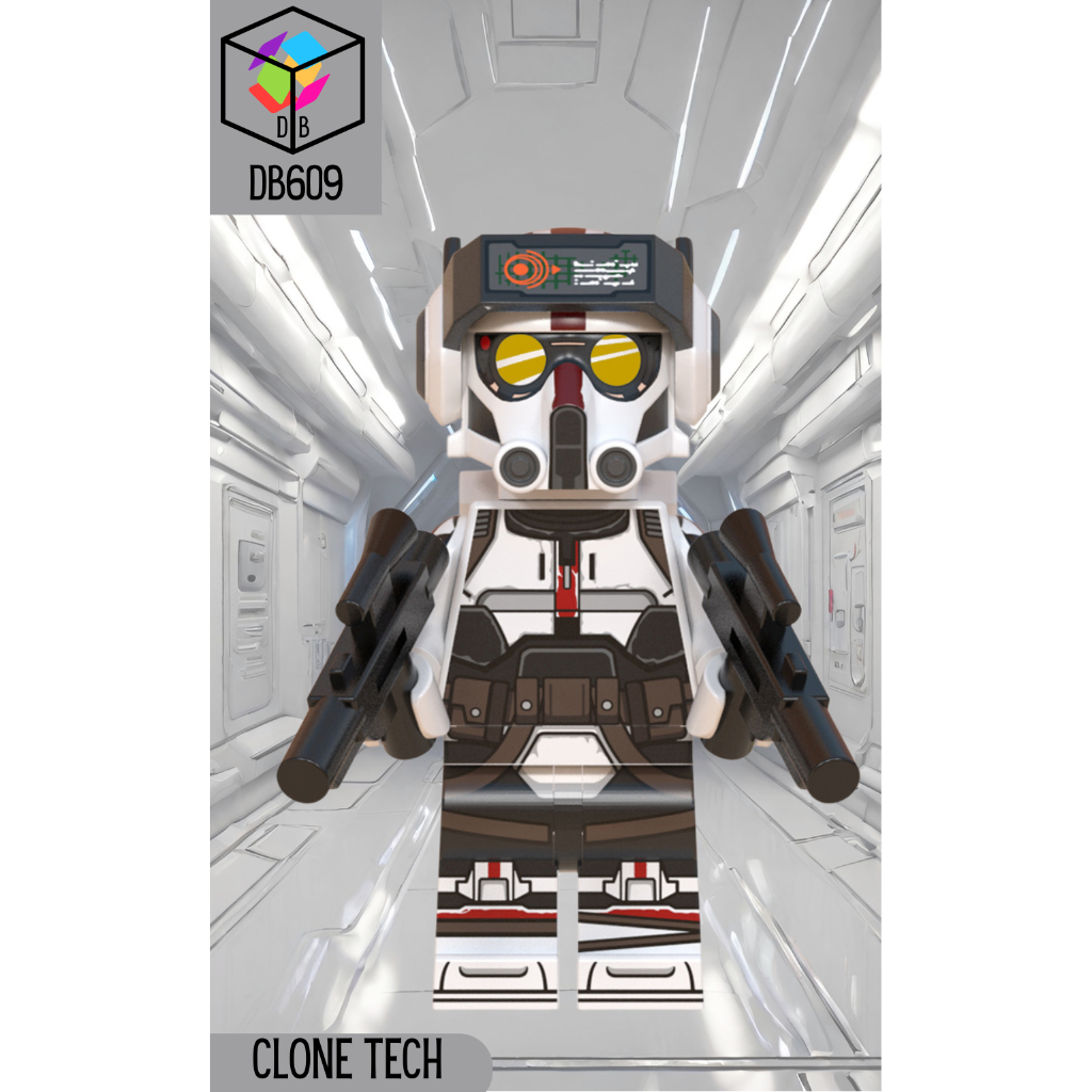 Jual Mainan Anak Edukasi Koleksi Brick Minifigure Star Wars Clone Force ...