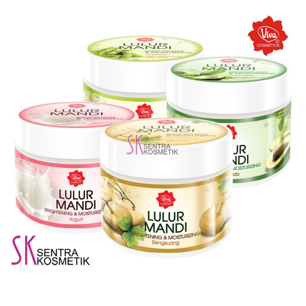 Jual VIVA Lulur Mandi Body Scrub 225 gr | Shopee Indonesia