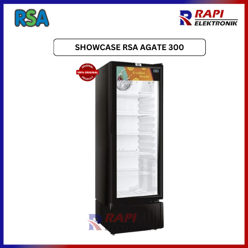 Jual SHOWCASE RSA AGATE 300 / kapasitas 282 Liter | Shopee Indonesia