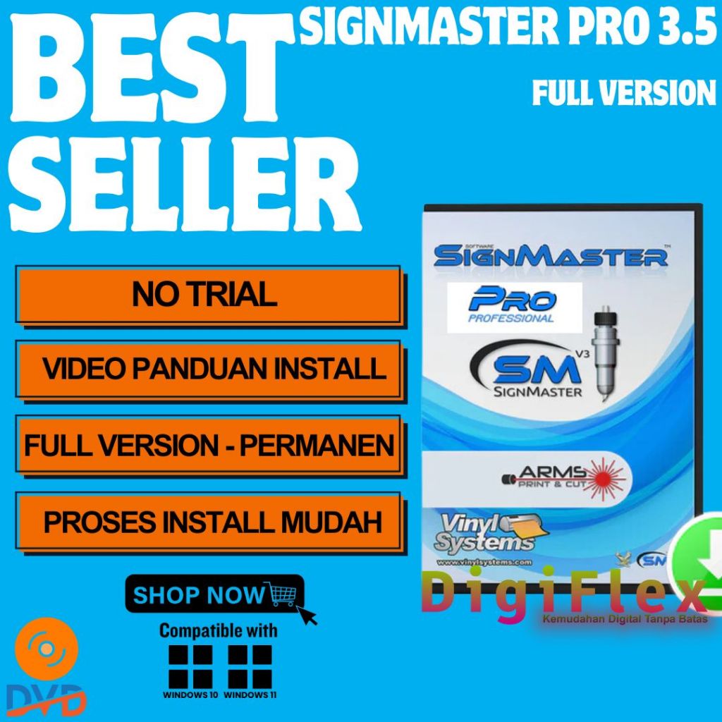 Jual Software Signmaster (Contour Cut) - Print and Cut Software Cutting ...