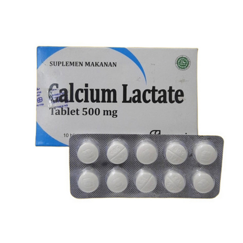 Jual Obat Calcium Lactate 500 Mg Terlengkap & Harga Terbaru Juni 2026 ...