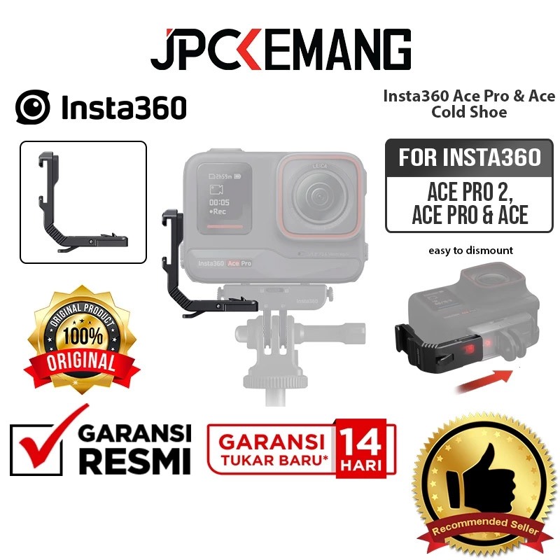 Jual Insta360 Ace Pro & Ace Cold Shoe for Insta 360 Action Camera ...