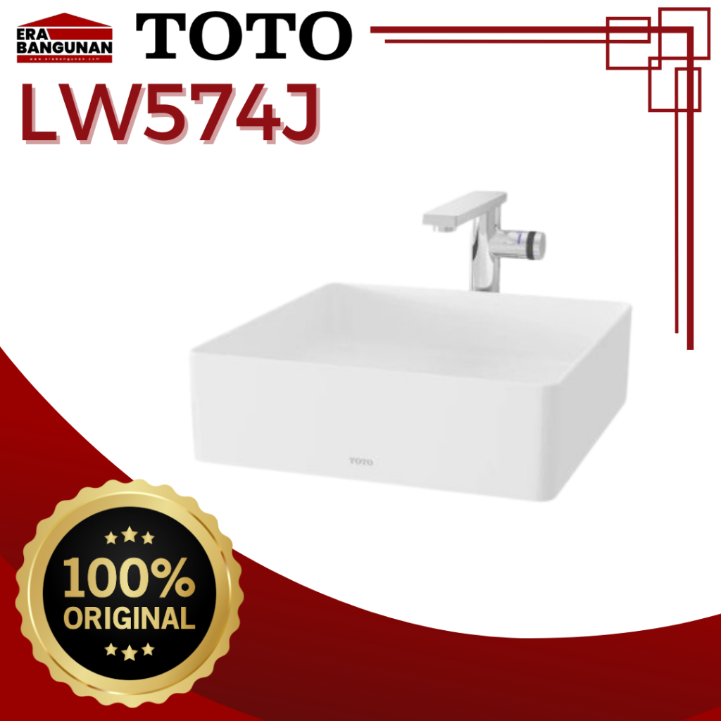 Jual Wastafel Toto LW 574 J / LW574J (Body Only) | Shopee Indonesia