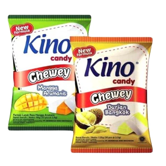 Jual PERMEN LUNAK kino chewey - Durian Bangkok // Mangga Arummanis ...