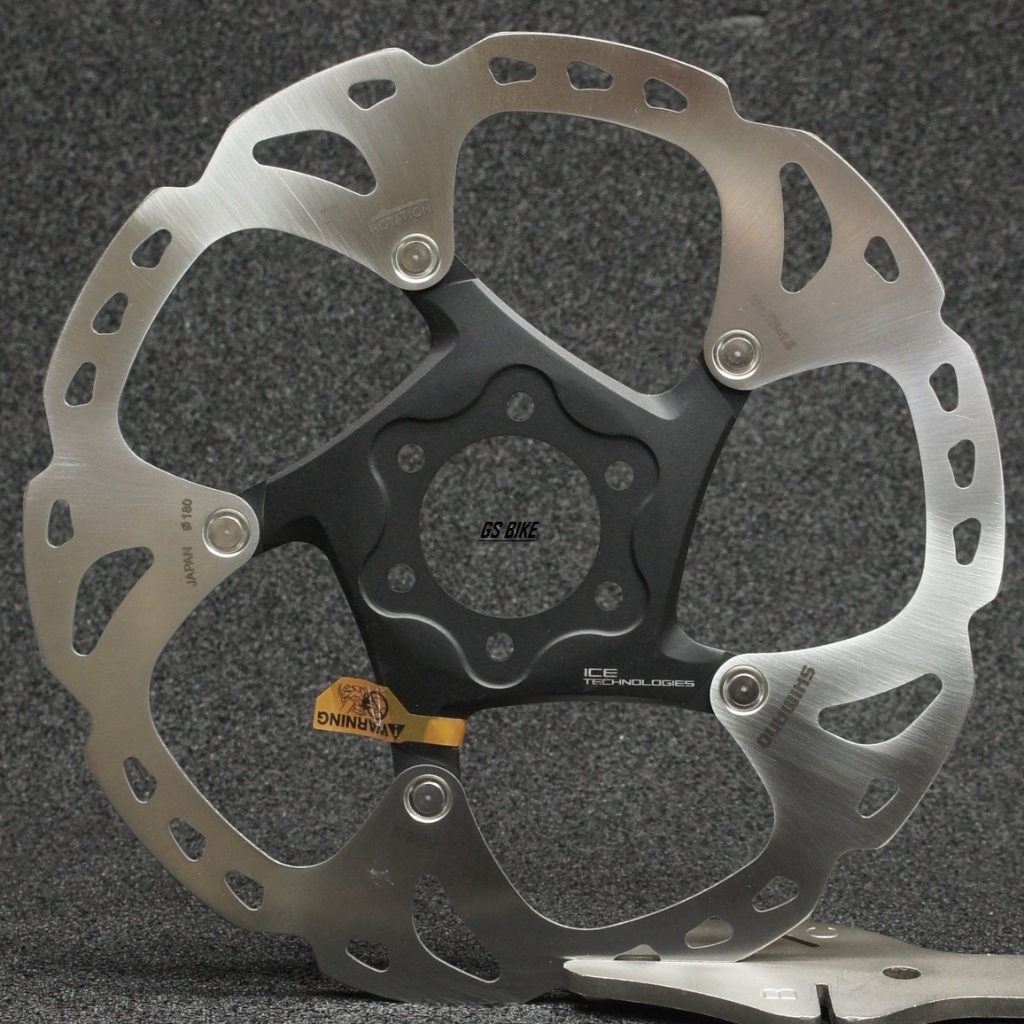 Jual SHIMANO XT RT86 6-Bolt Rotor Sepeda ICE TECH - 180mm | Shopee ...