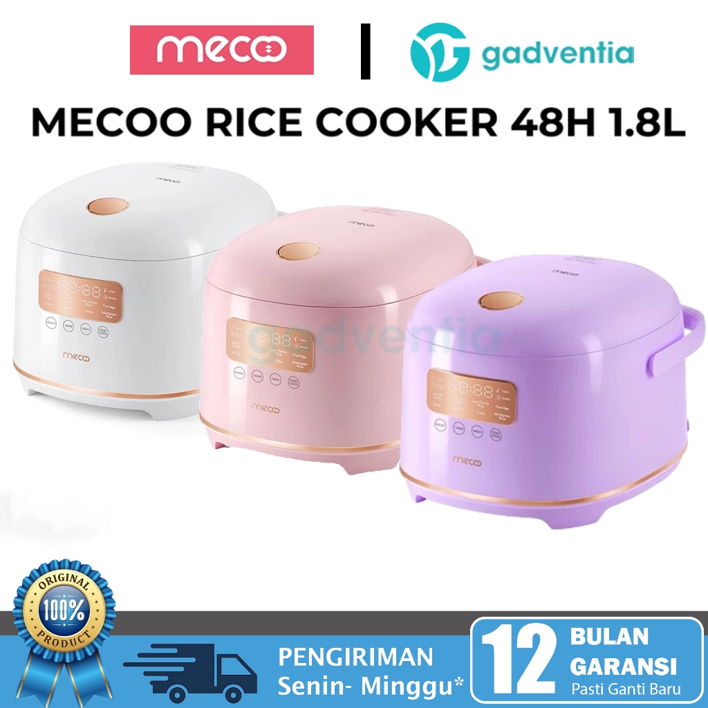 Jual Mecoo Rice Cooker Digital Aesthetic Magic Com Penanak Nasi Low ...