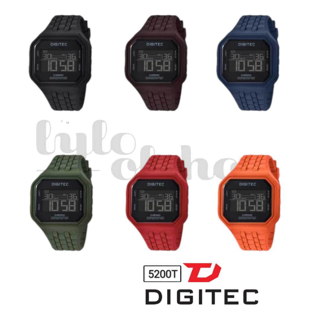 Jual Jam Tanggan Digitec 5200 Digital Original | Shopee Indonesia