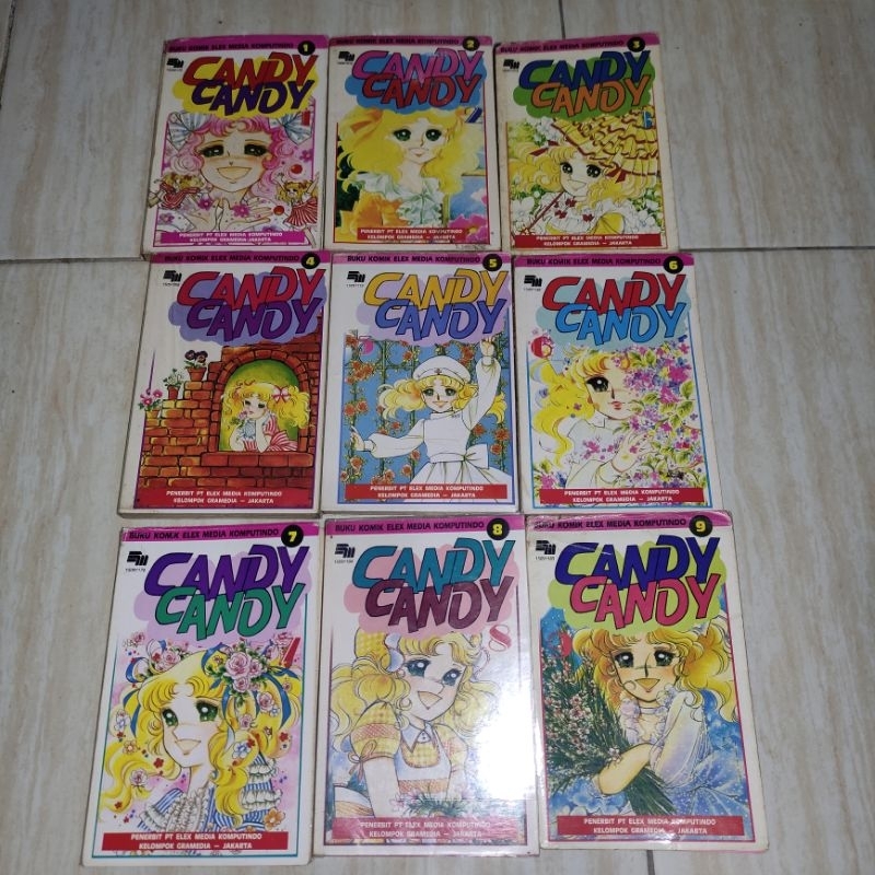 Jual komik candy candy 1-9end (fullset)by yumiko igarasi-kyoko mizuki ...