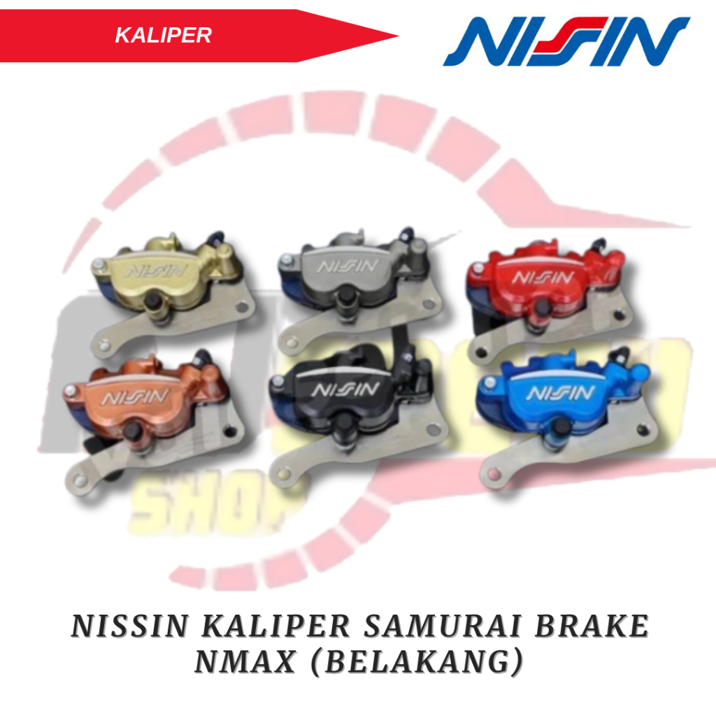 Jual NISSIN Samurai Brake Caliper Kaliper Belakang NMAX Old New 2 ...