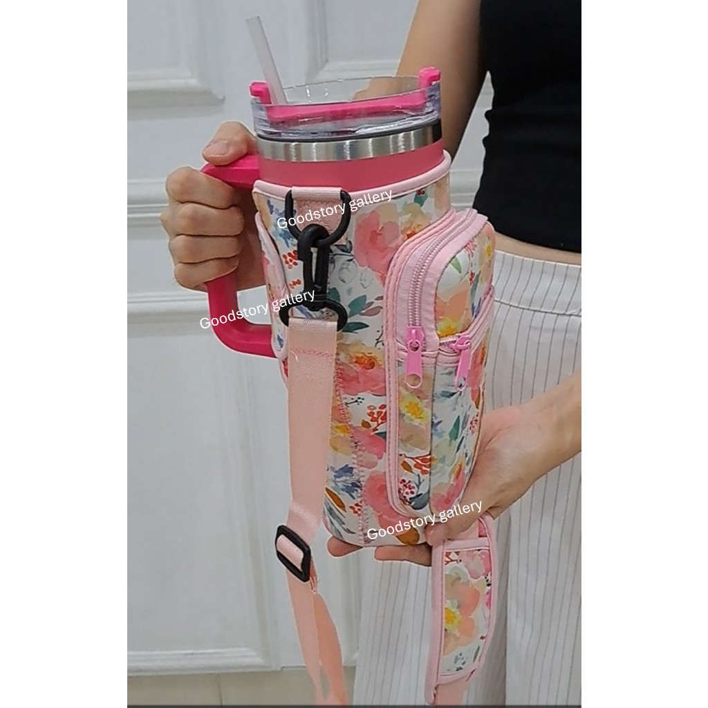 Jual Tas Botol Air Minum Tumbler Gagang 1.2 liter Stanley Quencher ...